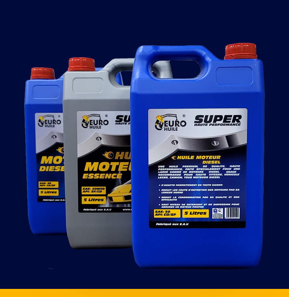 Motor Engine Oil - Euro Huile